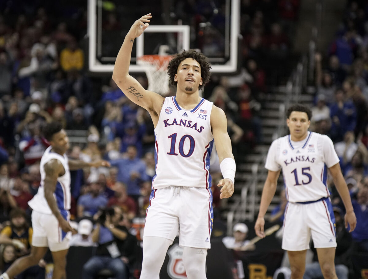 Photo Gallery: Kansas beats WVU, 78-61 to advance in Big 12 Tourney ...